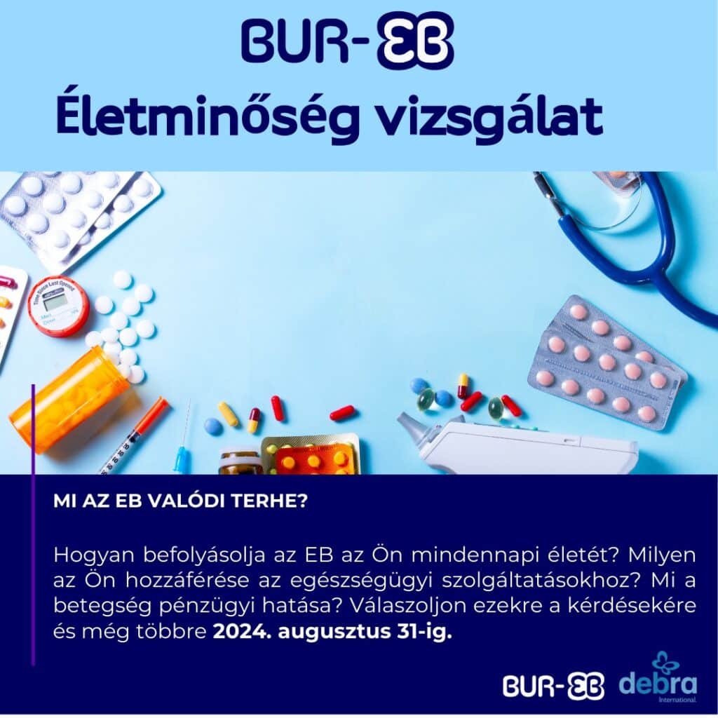 A BUR-EB az Epidermolysis Bullosa (EB) valódi terheinek életminőség ...