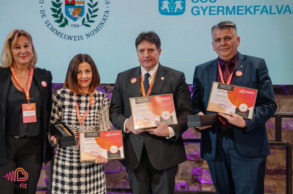 BeneFit Prize 2024 – díjazták a Semmelweis Egyetemet – Családbarát Egyetem Program