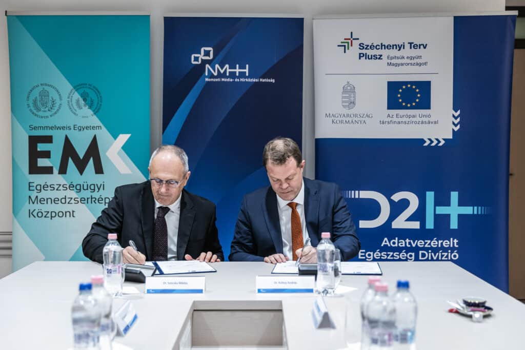 Együttműködési megállapodás a Semmelweis Egyetem és az NMHH között az ...