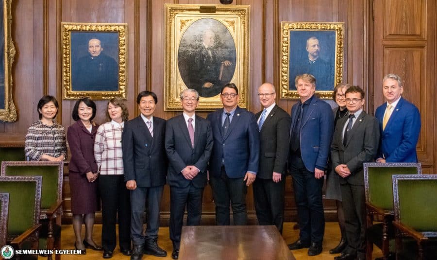 Delegation from Showa University, Japan visited Semmelweis University ...
