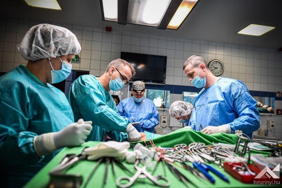 US combat casualty care surgical training held at the university ...