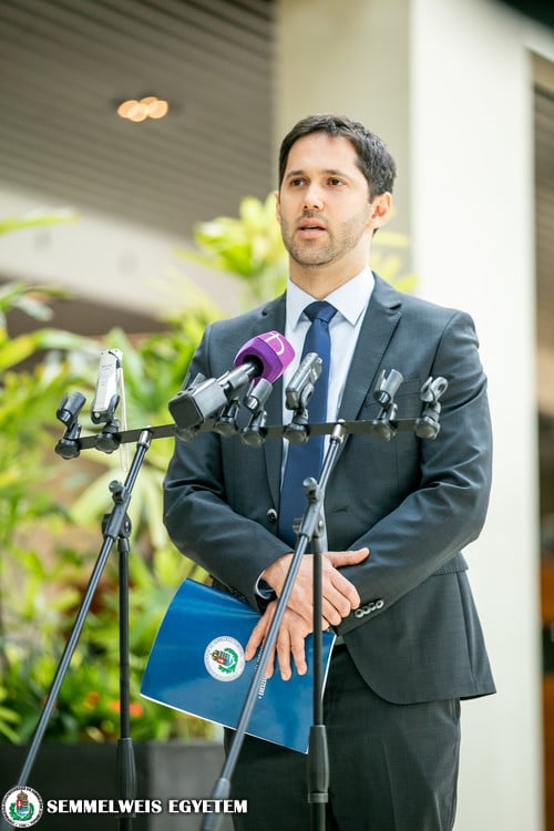 „Budapestért” díjat kapott dr. Papp Magor – Semmelweis Hírek