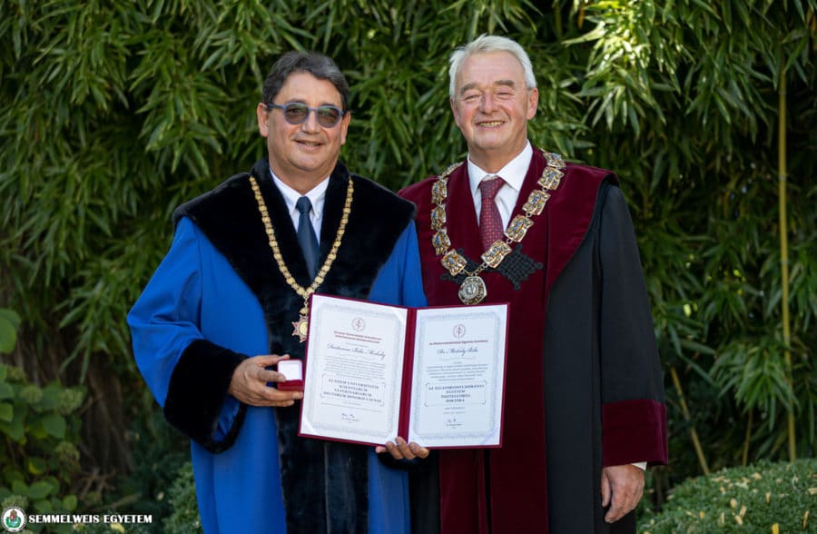 Honoris Causa díszdoktori címet adományozott dr. Merkely Bélának az Állatorvostudományi Egyetem ...