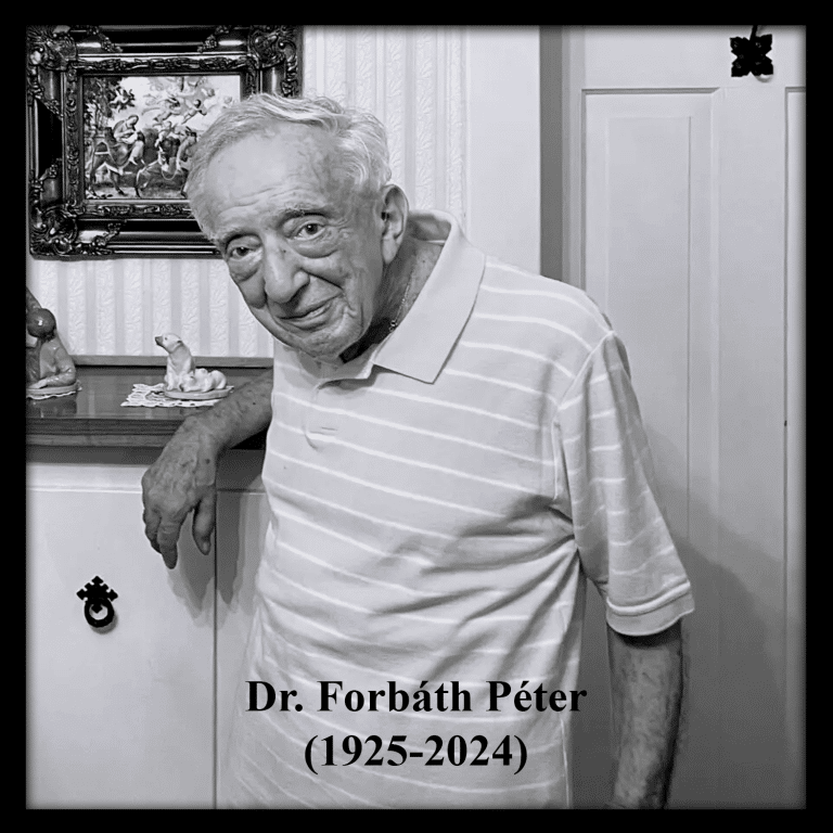 Elhunyt dr. Forbáth Péter – Semmelweis Hírek