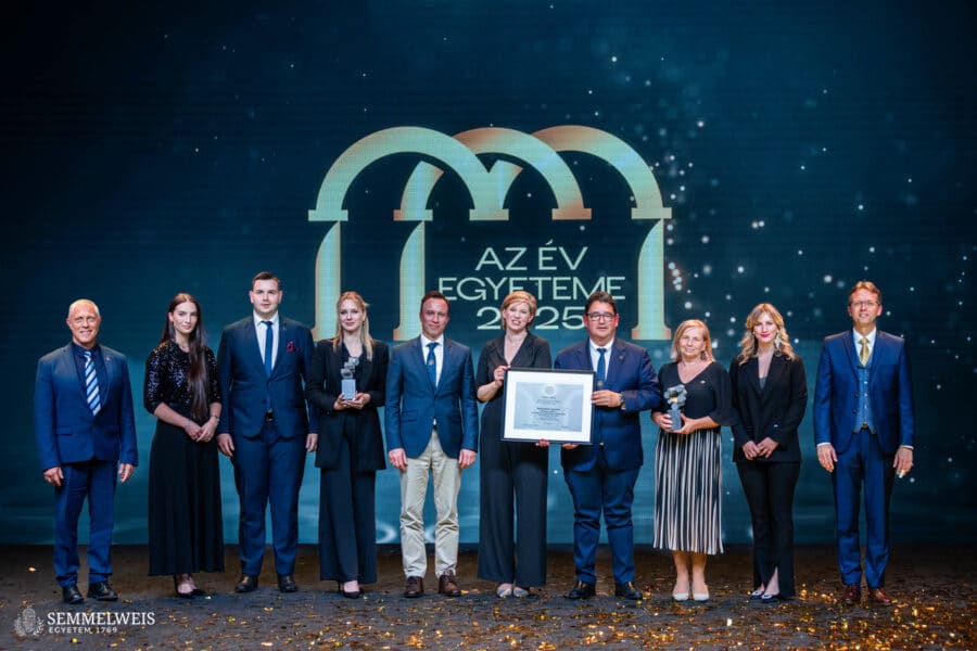 Év Egyeteme 2025: Két kategóriában is a legjobb lett a Semmelweis – Semmelweis Hírek