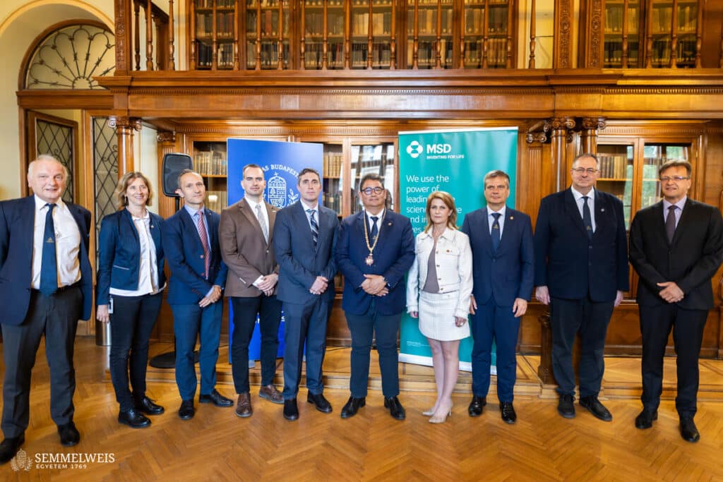 Stratégiai együttműködési megállapodást kötött a Semmelweis Egyetem és az MSD – Semmelweis ...