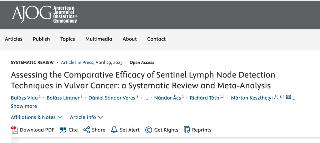 🎉 Hatalmas tudományos siker a Daganatsebészeti Centrumban! – Nőgyógyászati Daganatsebészeti Centrum