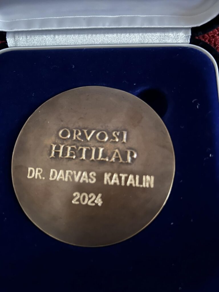 Markusovszky Lajos-emlékérem kitüntetést kapott Dr. Darvas Katalin ...