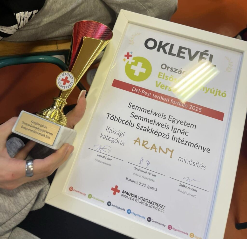 Országos Elsősegélynyújtó Verseny 2025 – Semmelweis Egyetem Semmelweis Ignác Többcélú Szakképző ...