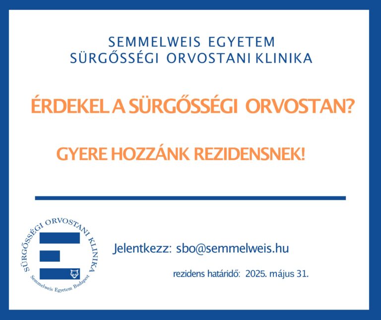 Sürgősségi Orvostani Klinika – Semmelweis Egyetem